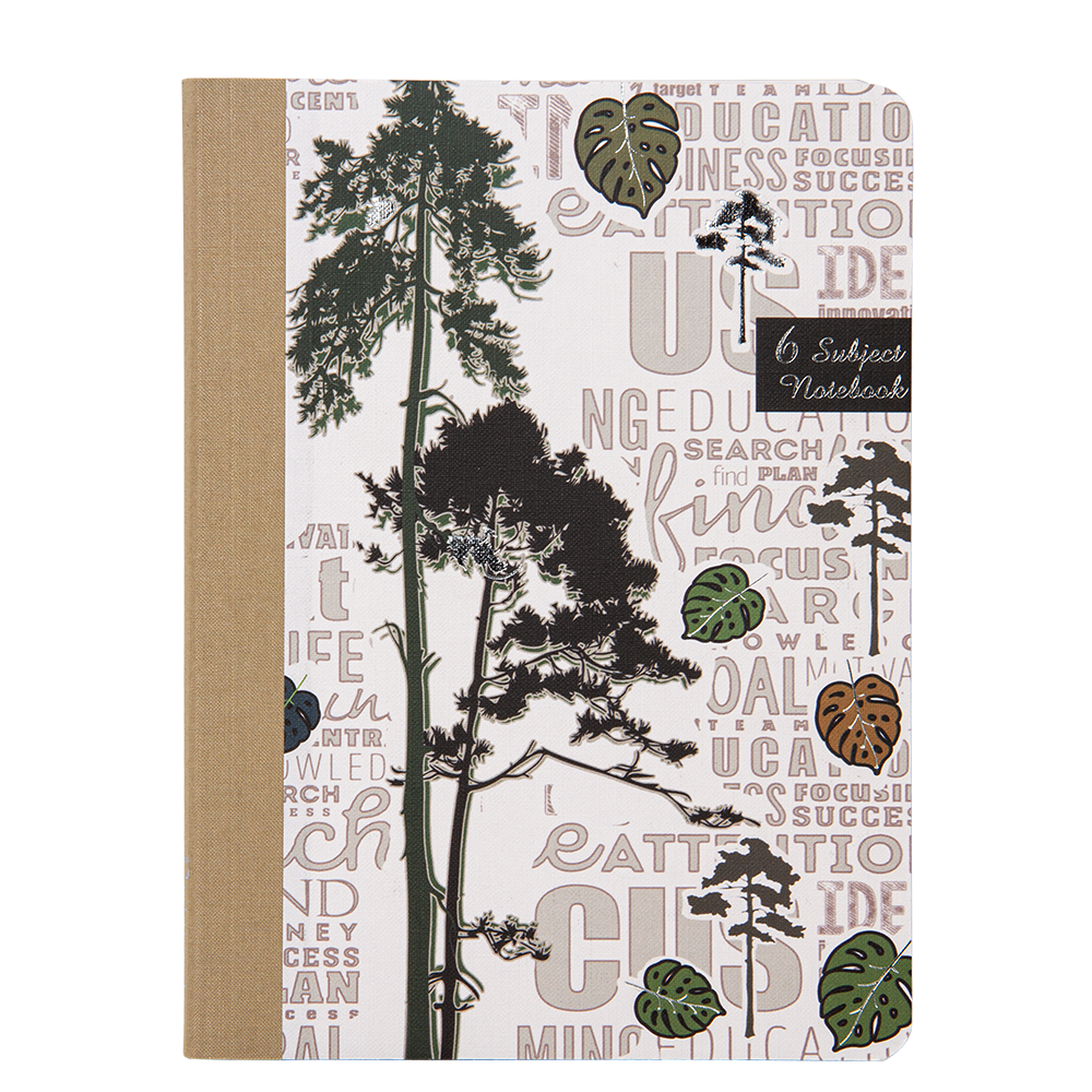 6 Subject Notebook - D - STD - Nightingale Paper Products