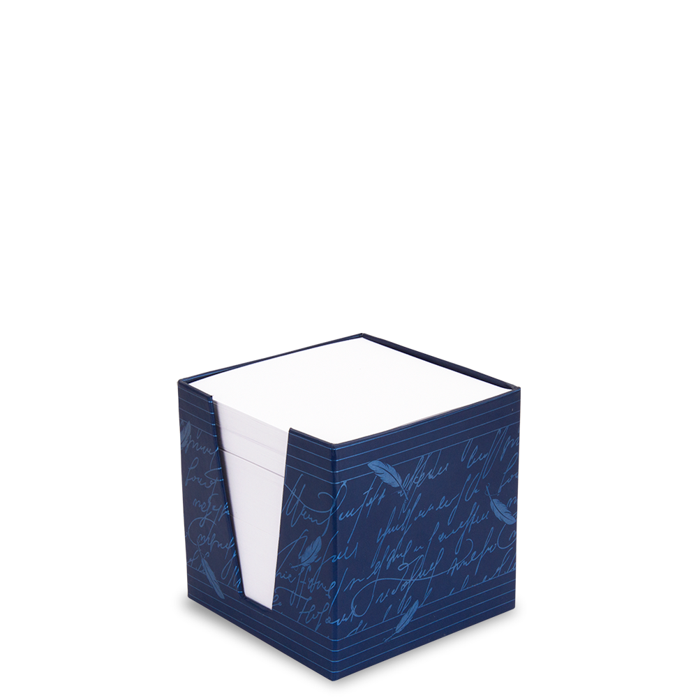 Cubic Pad - Blue - Nightingale Paper Products