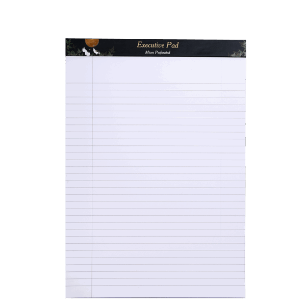 Executive Pad - White - Nightingale Paper Products