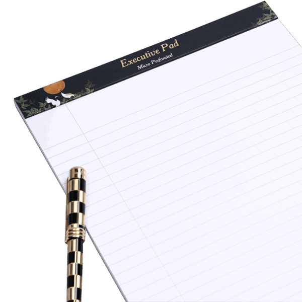 Executive Pad - White - Nightingale Paper Products