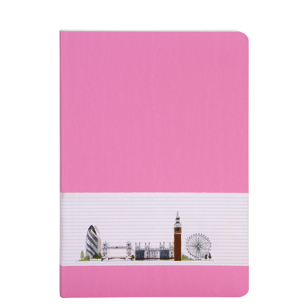 Neon Notebook Pink -A6 - Nightingale Paper Products
