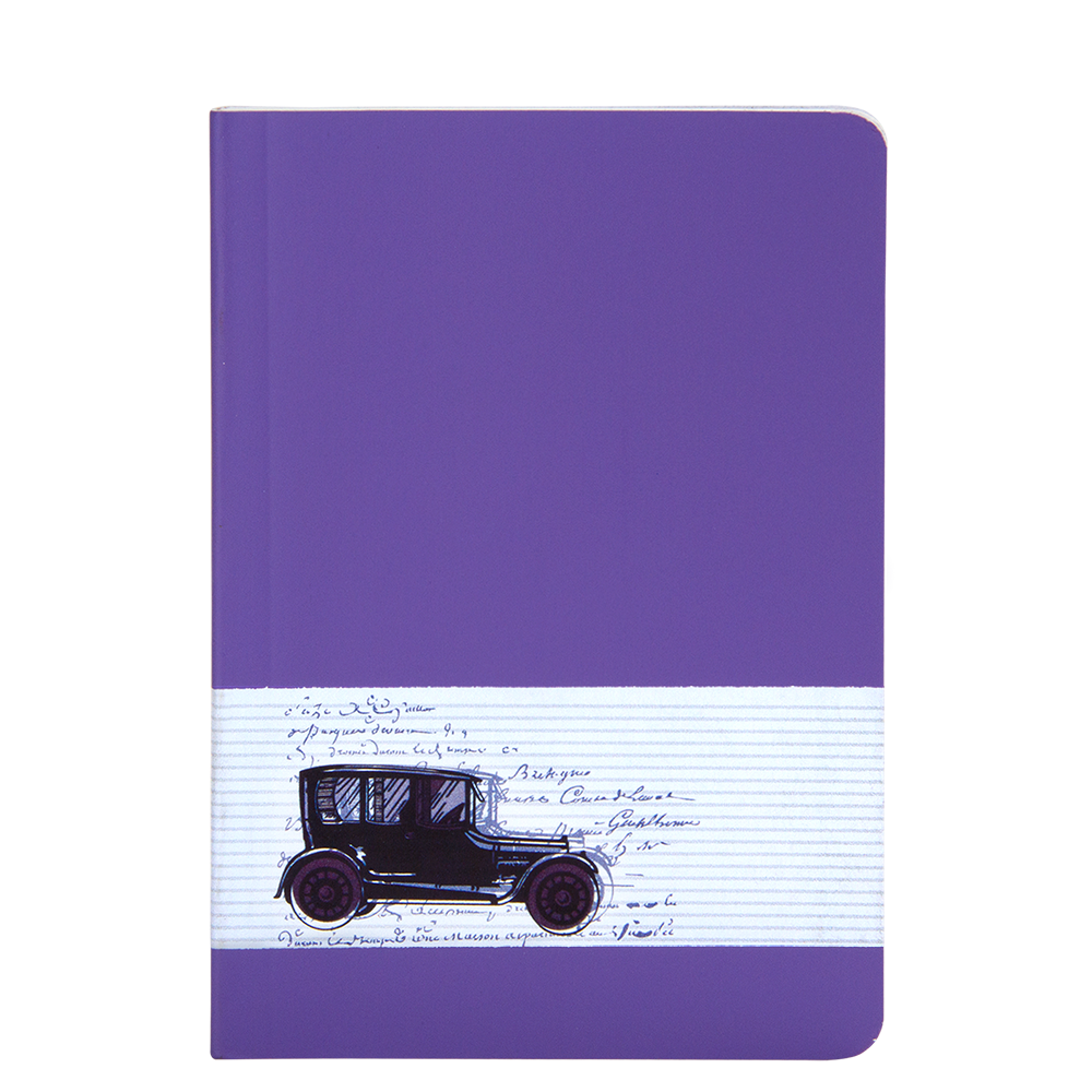 Neon Notebook Violet -A6 - Nightingale Paper Products