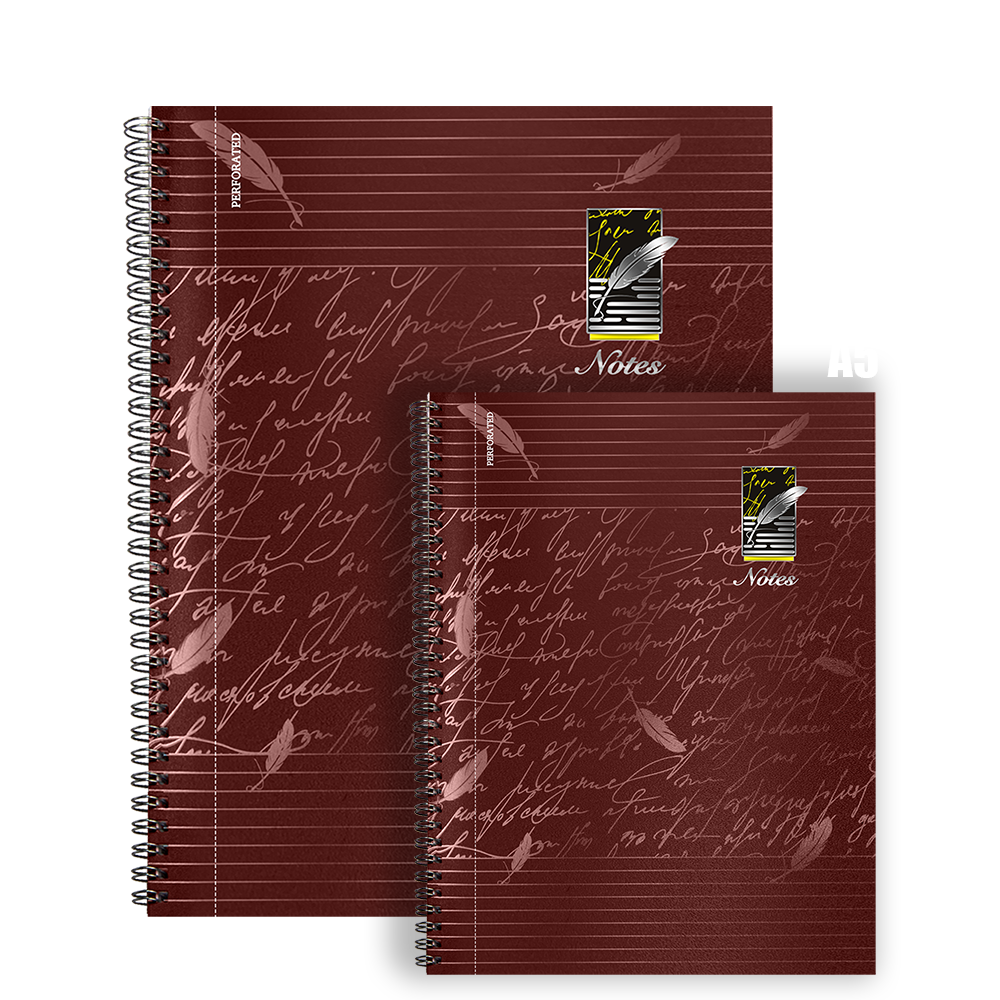 Spiral Pad - Red - Nightingale Paper Products