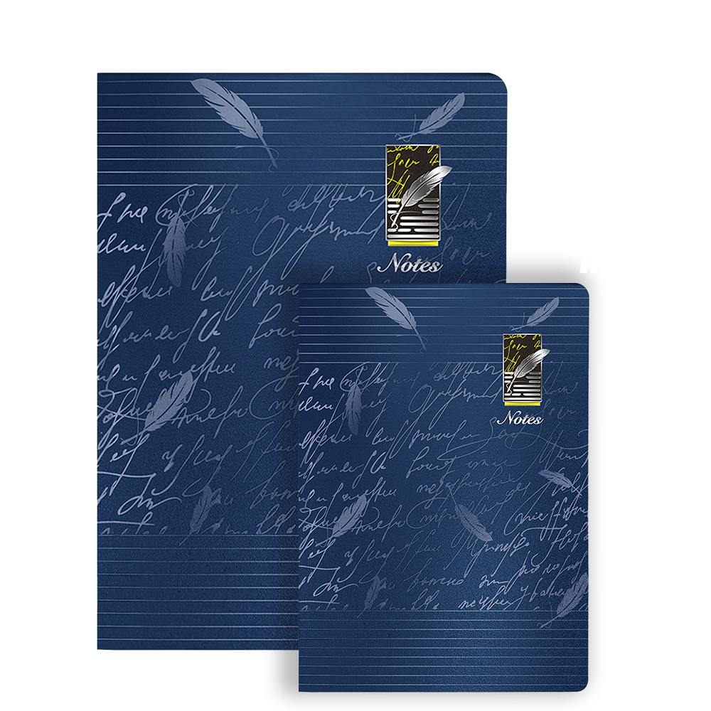 Side Open Writing Pad - Blue - Nightingale Paper Products