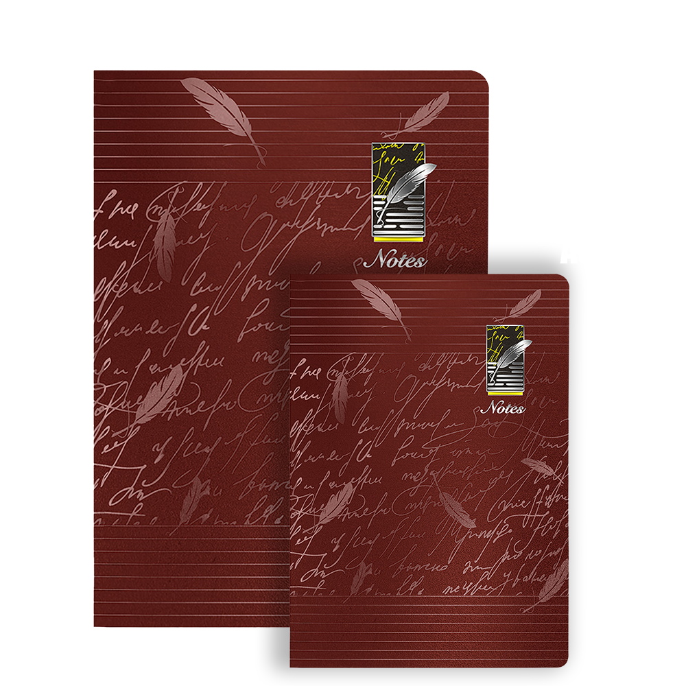 Side Open Writing Pad - Red - Nightingale Paper Products