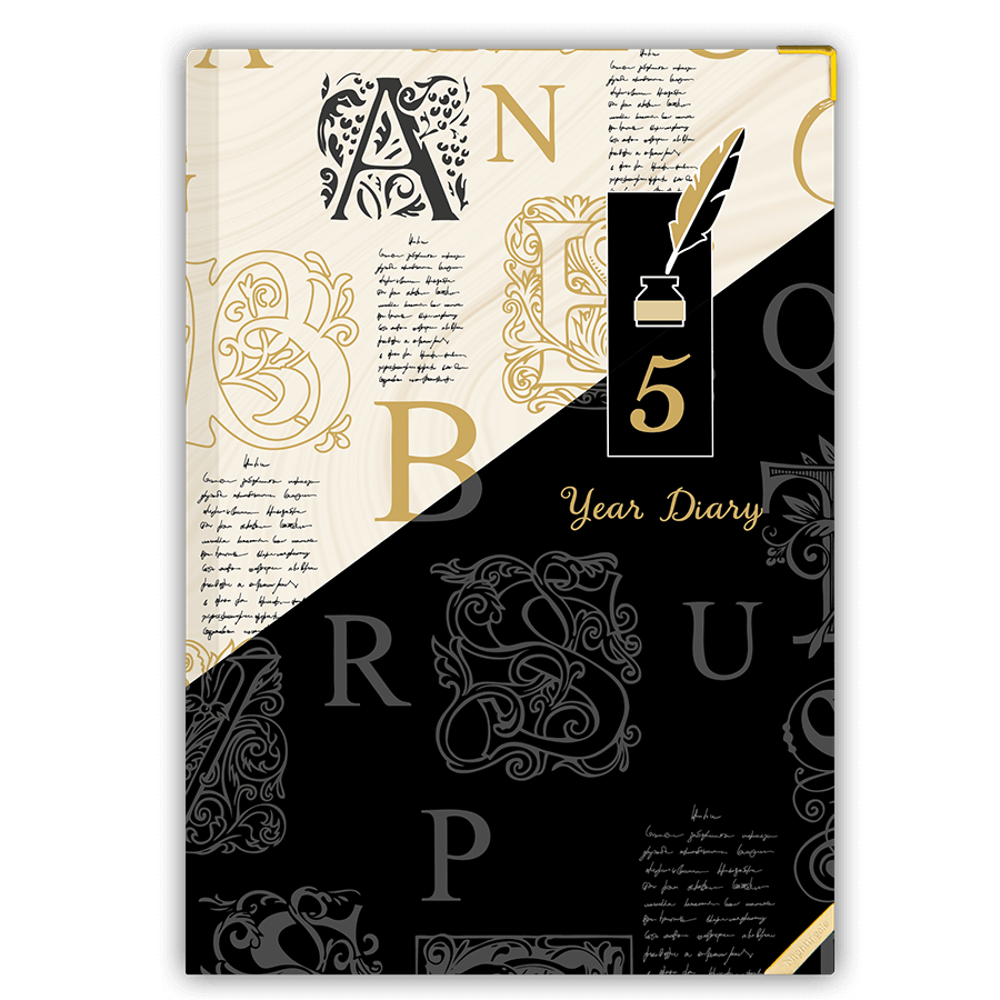 5 Year Nightingale Diary - A5 Size