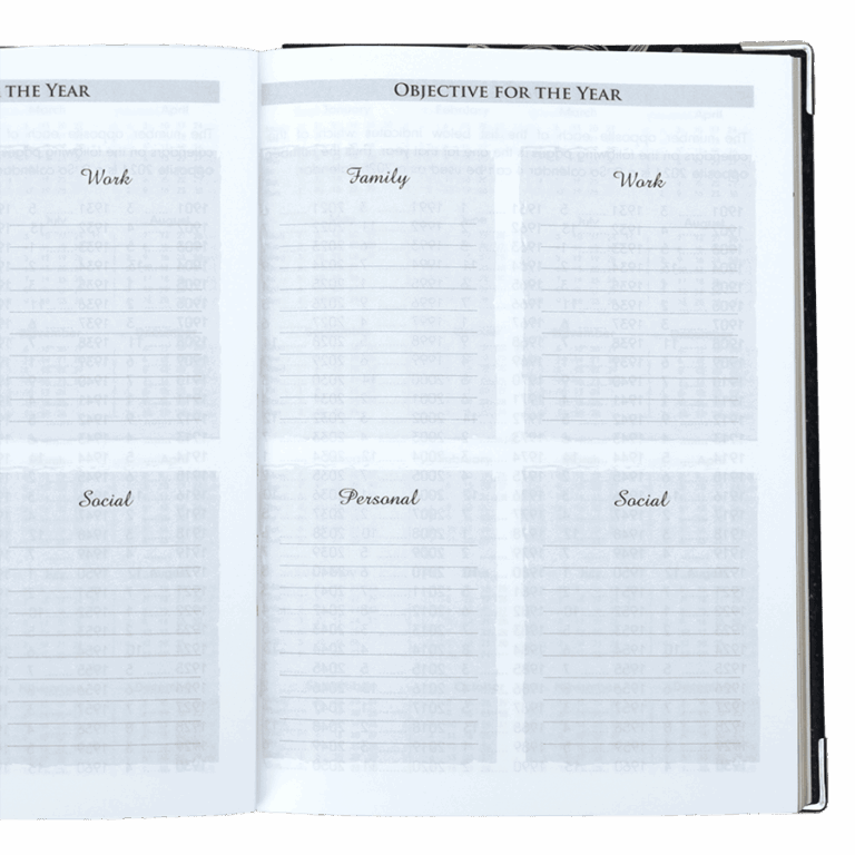 5 Year Nightingale Diary - A5 Size